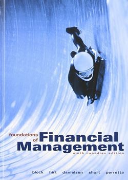 Test Bank For Foundations of Financial Management Canadian 9th Edition ...